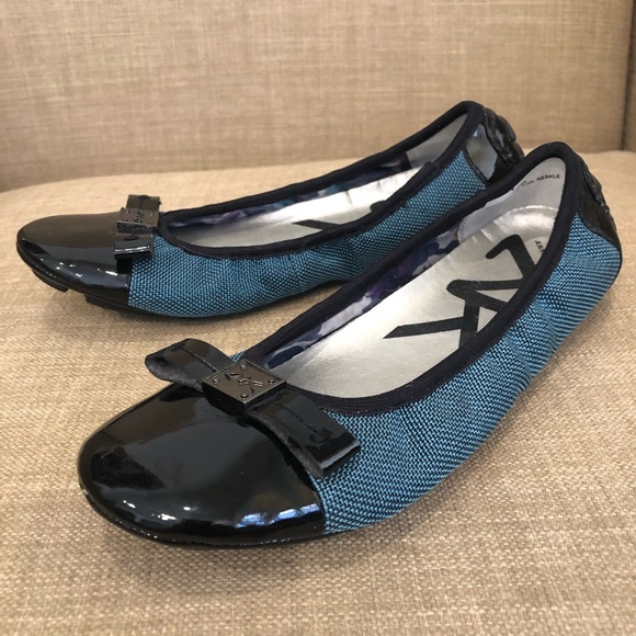 Anne Klein Sport | Shoes | New Ak Flats With Bow Logo | Poshmark